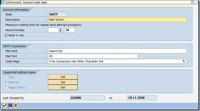 Knowledge Management IT for you: SAP BASIS Send Audit log to Internet Mail